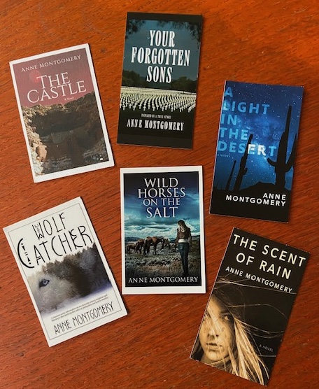 Book marketing and the humble business card – Author Anne Montgomery